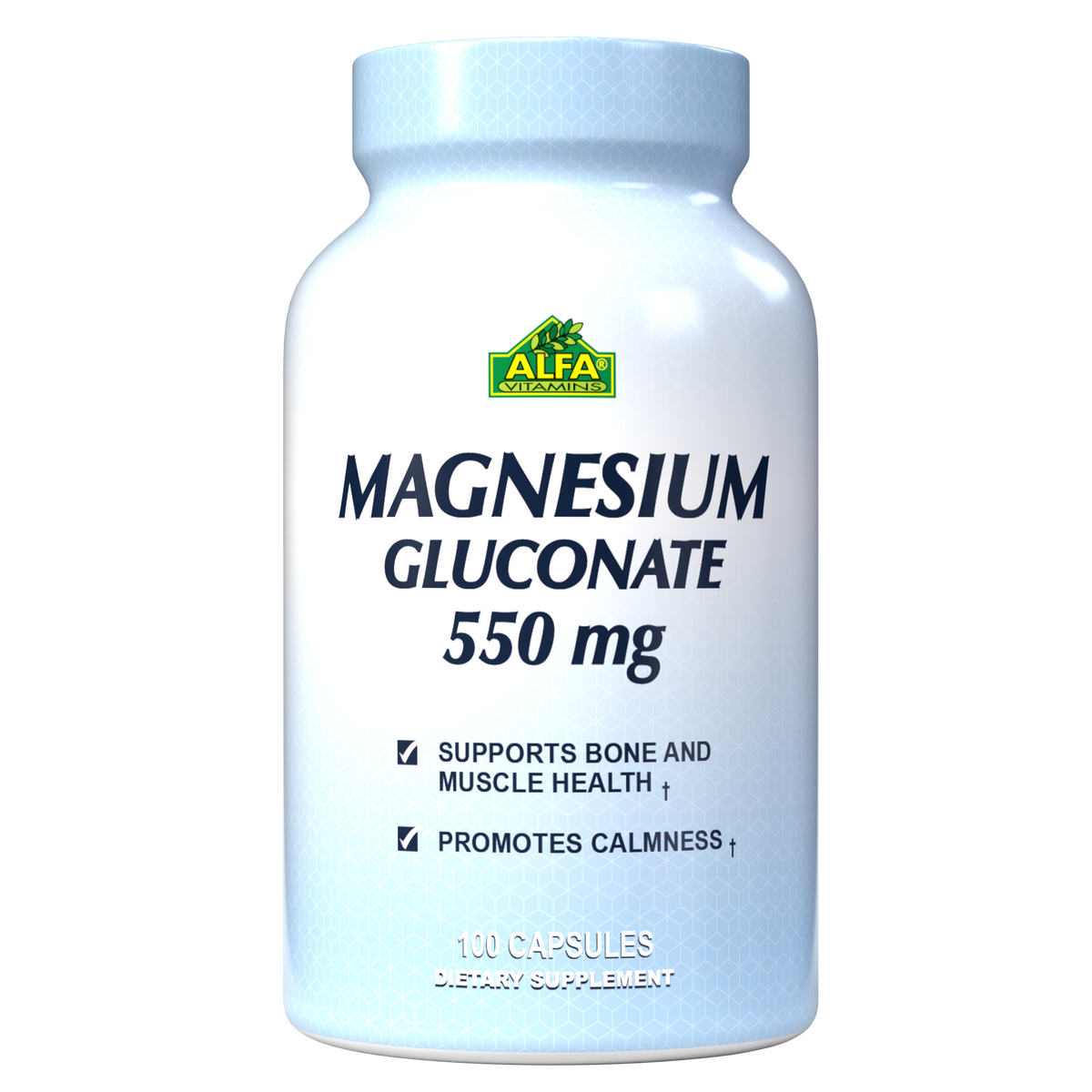 Magnesium Gluconate – Alfa Vitamins Store