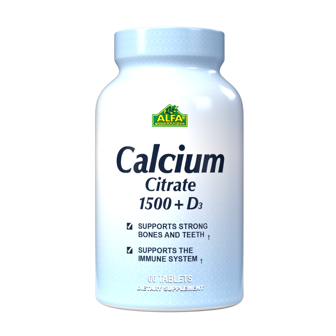 Calcium with Vitamin D - 100 Tablets – Alfa Vitamins Store
