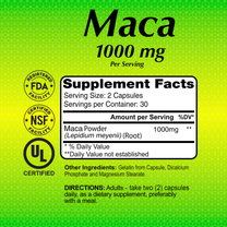 Maca Lepidium Meyenii / Peruvian Maca – Alfa Vitamins Store