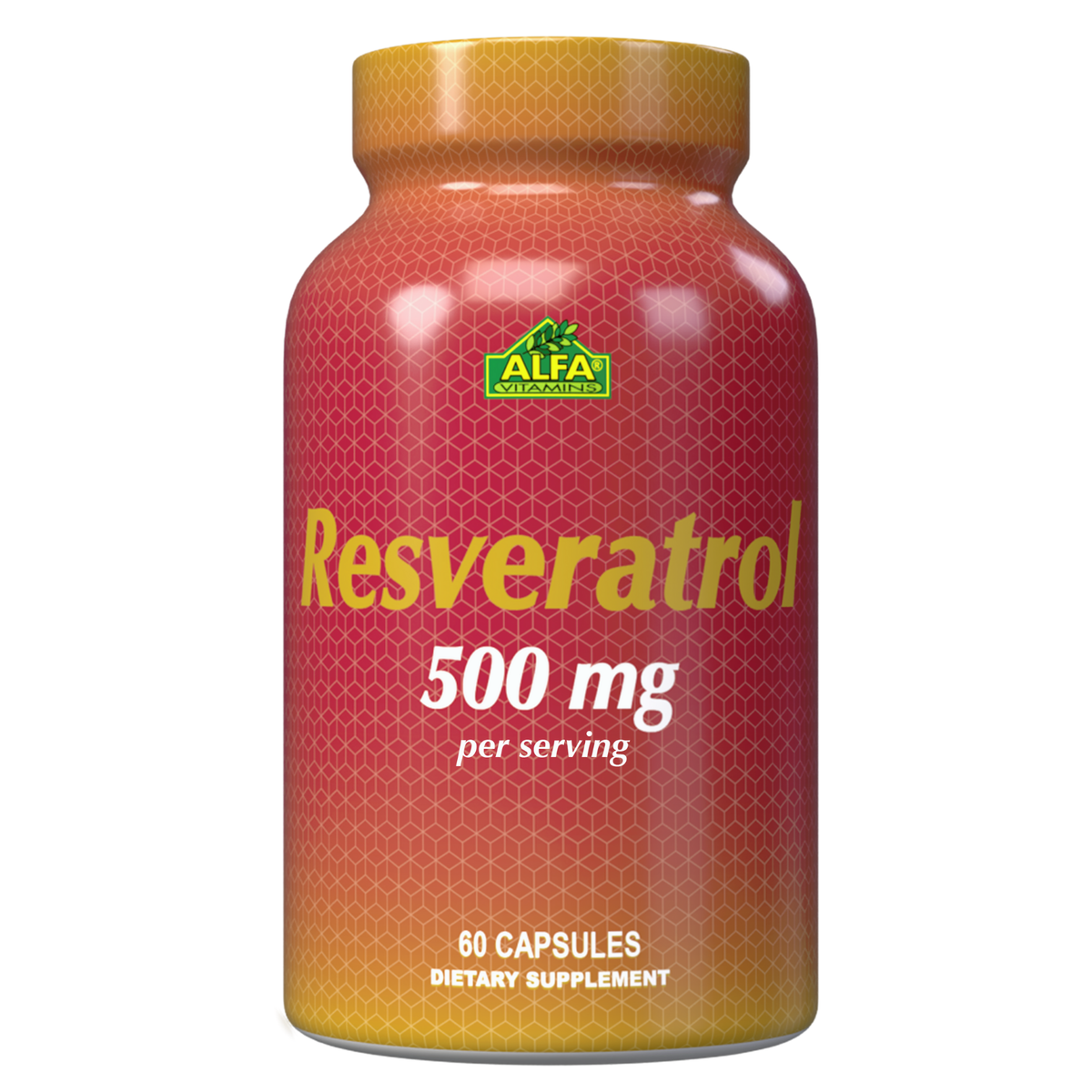 Resveratrol Supplement 500 mg – Alfa Vitamins Store