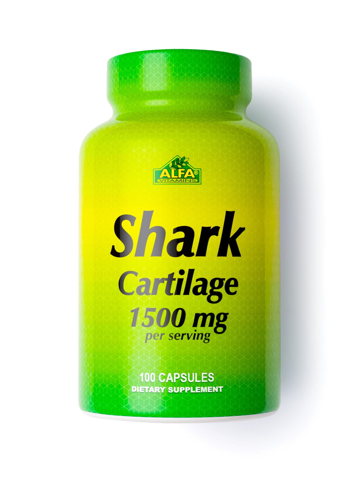 Shark Cartilage Capsules 1500mg – Alfa Vitamins Store