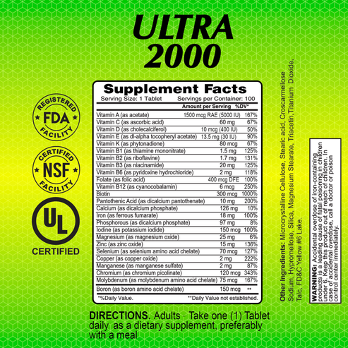 Ultra 2000 – Alfa Vitamins Store