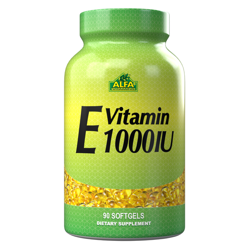 Vitamin E 1000 IU – Alfa Vitamins Store