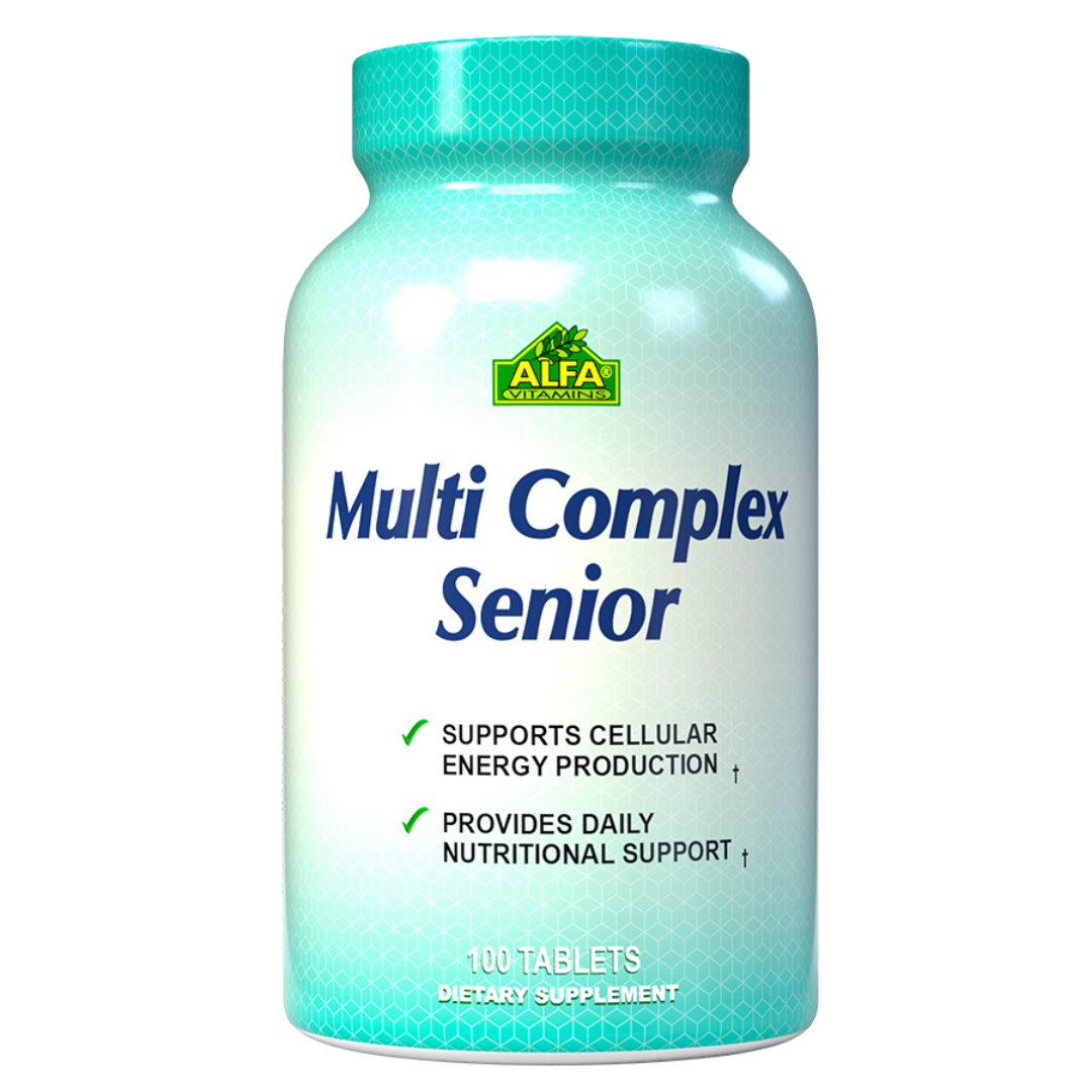 Multi Complex Senior 100 Tabs – Alfa Vitamins Store
