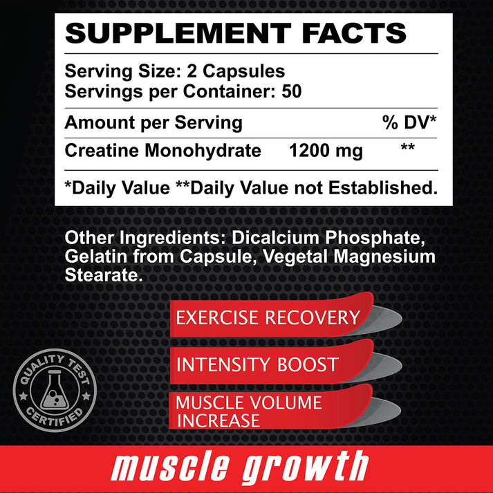 Creatine 1200 mg / Pre-Workout Supplement – Alfa Vitamins Store